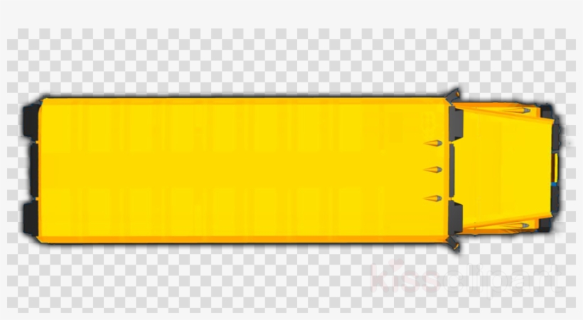Bus Top View Png Clipart School Bus Clip Art - Brush Paint Splash Png ...