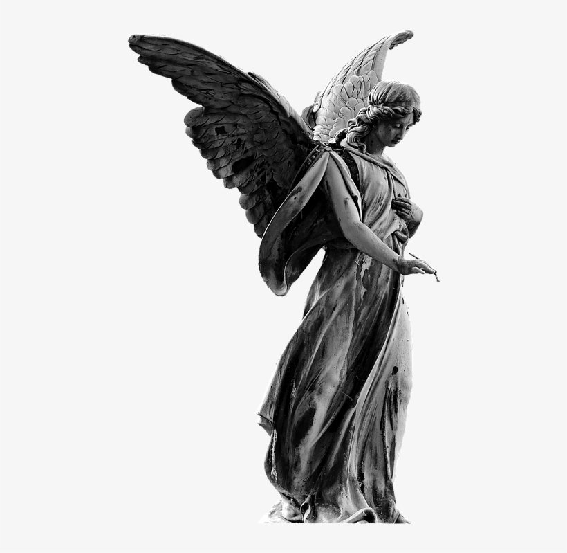 Fantasy Angel Png Pic - Angel Statue Png - 561x720 PNG Download - PNGkit