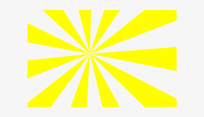 Download Transparent Bright Yellow Rays Clip Art At Clker - Black And ...