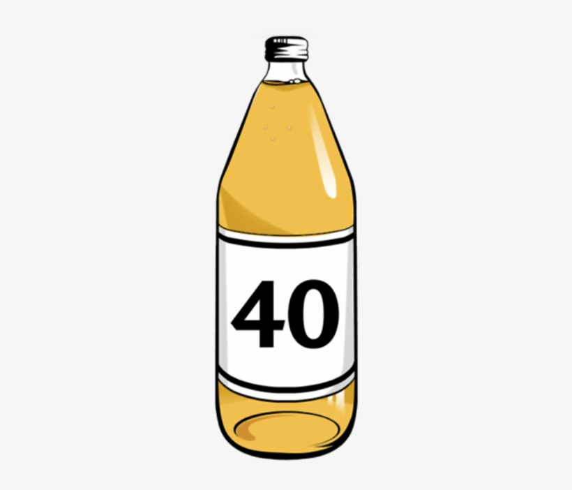 40 Oz Dreams - 40 Oz Beer Bottle - 790x691 PNG Download - PNGkit