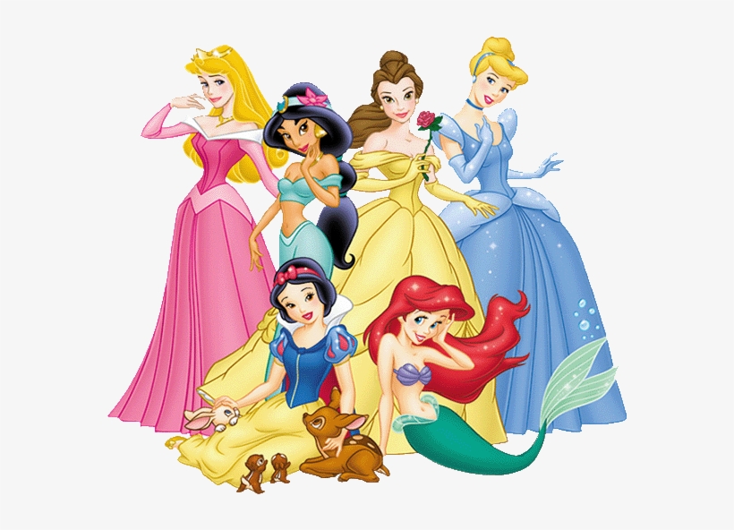 Disney Princesses - Disney Princess In Colour - 600x600 PNG Download ...