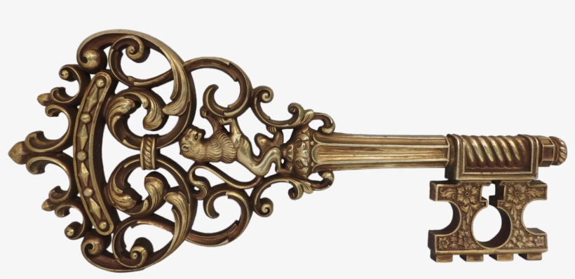 Skeleton Keys Png - Antique Key Png - 2962x1314 PNG Download - PNGkit