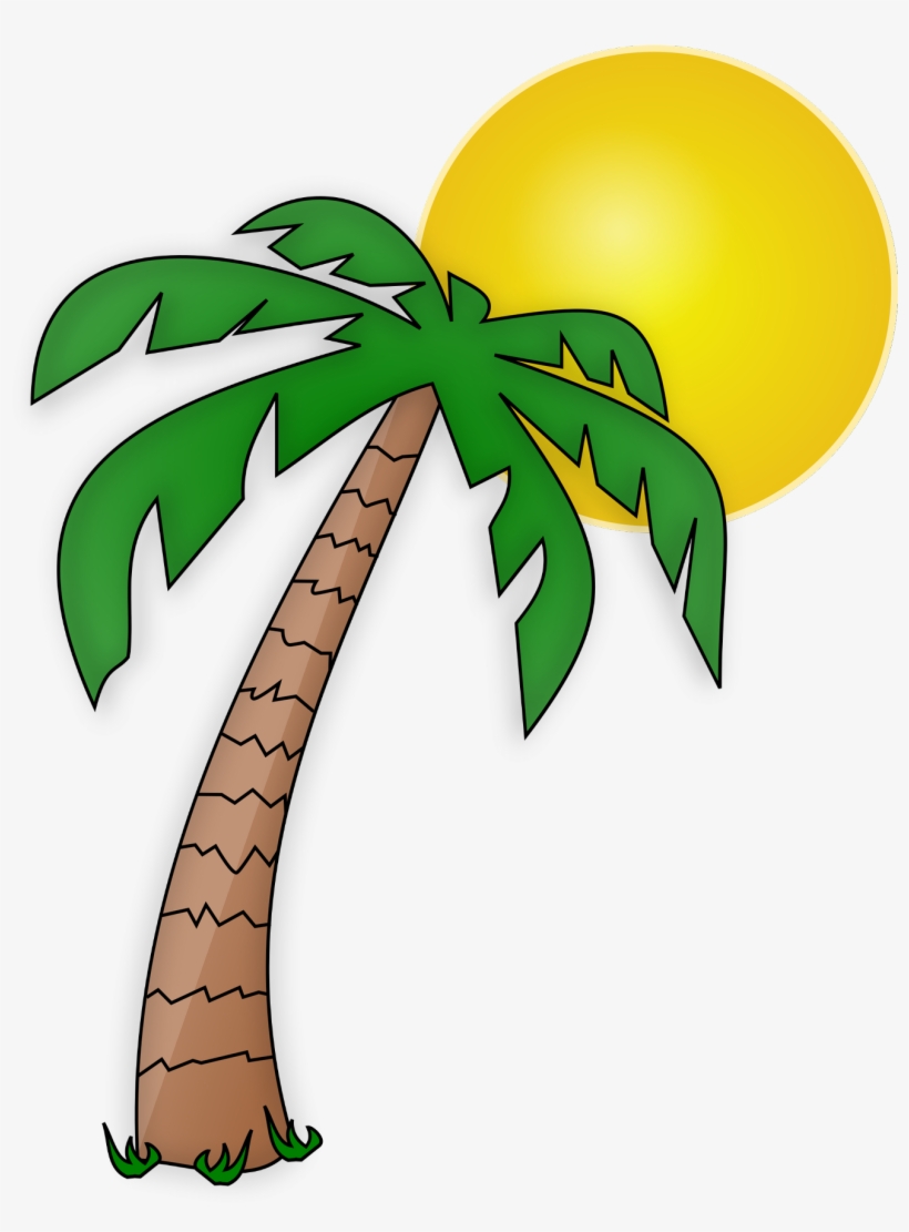 Clip Art Transparent Background Panda Free - Cartoon Palm Tree ...