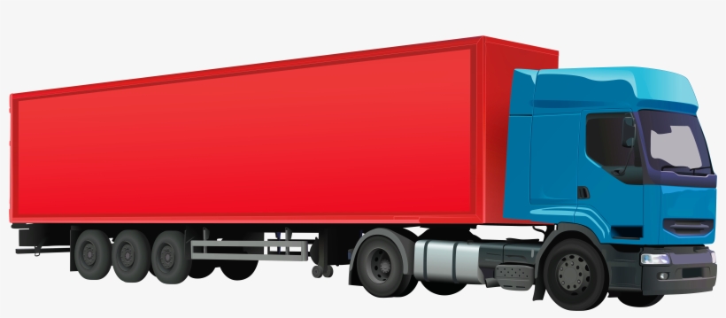 Container Truck Png Clip Art - 8000x3160 PNG Download - PNGkit