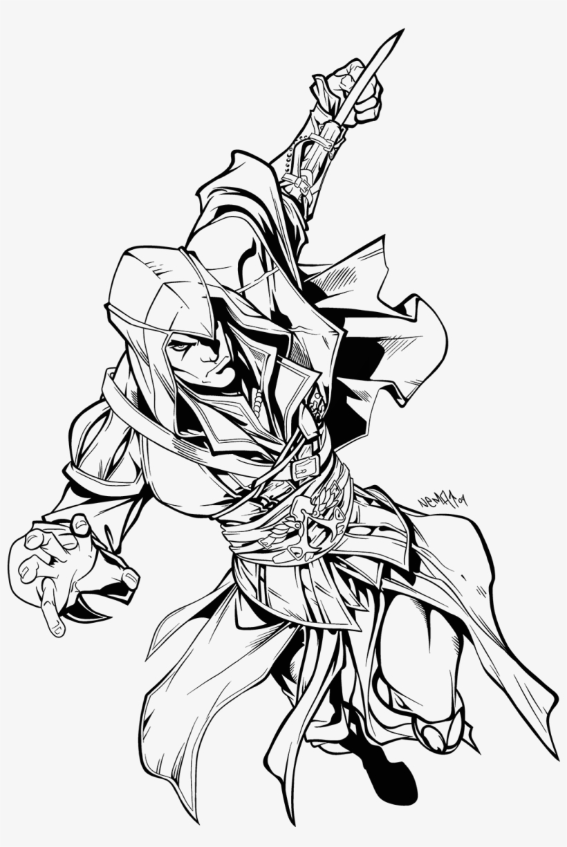 Assassins Creed Ink By Puciek On Deviantart Wallpaper - Assassin's ...