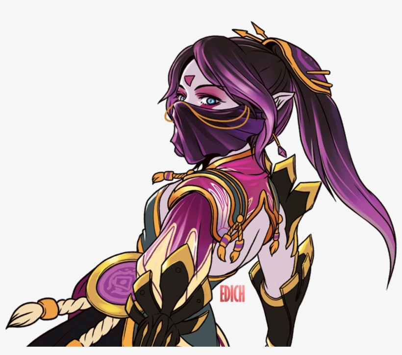 Templar Assassin By Edich - Templar Assassin Fan Art - 1024x818 PNG ...