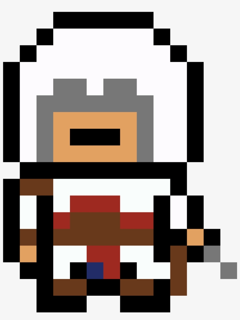 Assassin - Captain Marvel 8 Bit - 1700x2300 PNG Download - PNGkit