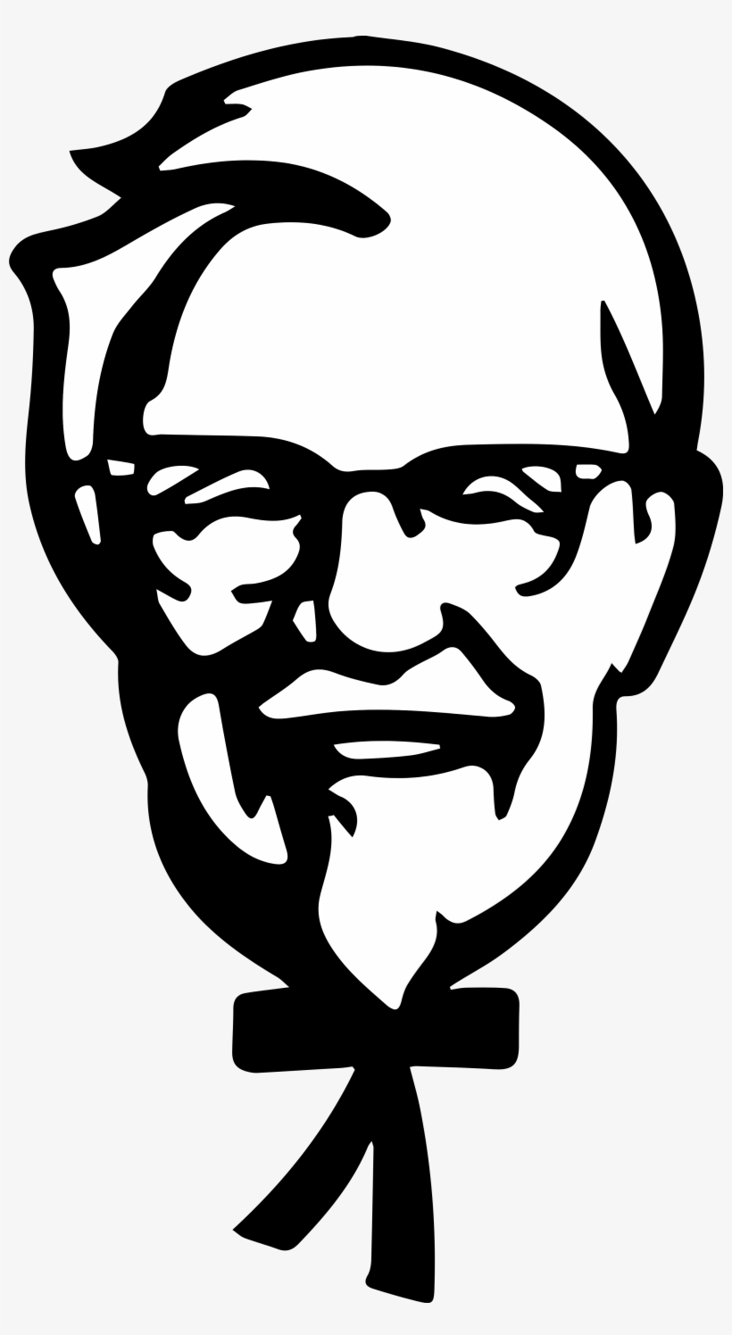 Kfc Logo, Chicken, Svg - Kfc Logo 2018 - 2815x5000 PNG Download - PNGkit
