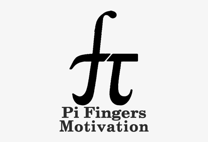 This Is The Official Logo Of Pi Fingers Motivation - Pi Fingers ...