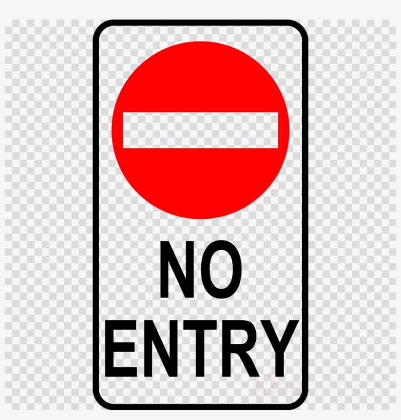 No Entry Sign Clip Art No Entry Symbol ClipArt Best