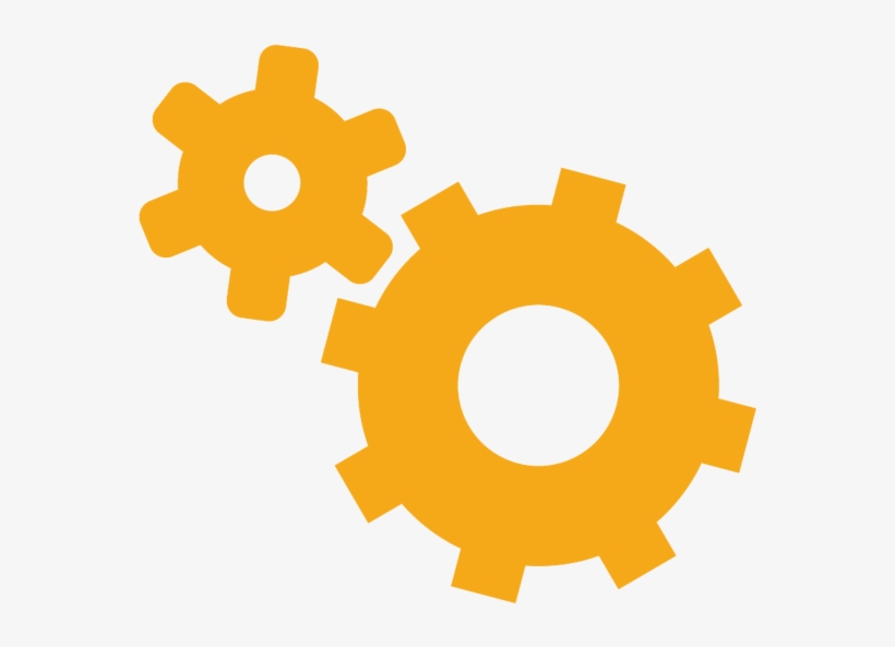 Download Transparent Icon Is Two Gears Working Together - R&d Icon - PNGkit