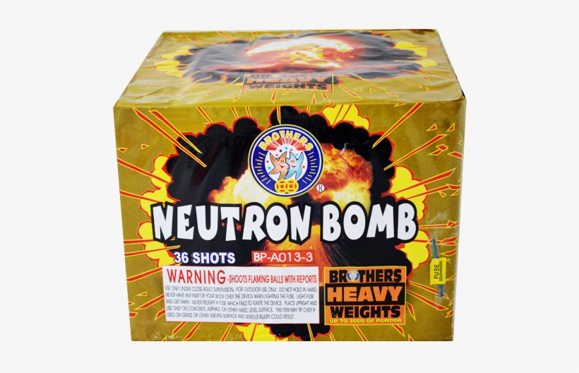 Neutron Bomb - Brothers Fireworks - 600x600 PNG Download - PNGkit