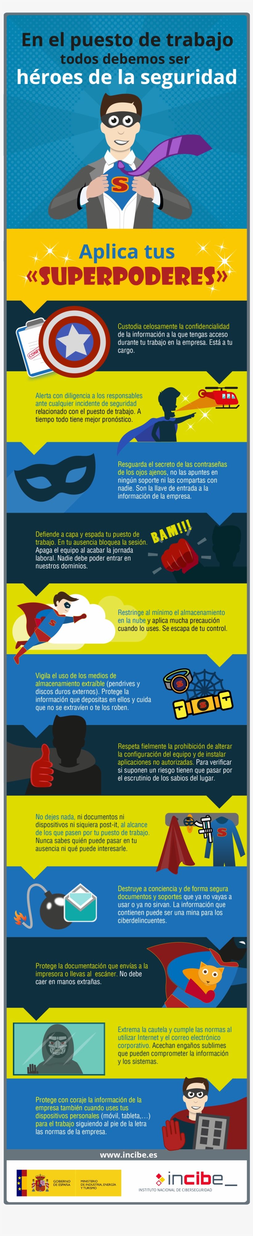 Una Infografía Sobre Seguridad Informática En El Trabajo - Trabajar De ...