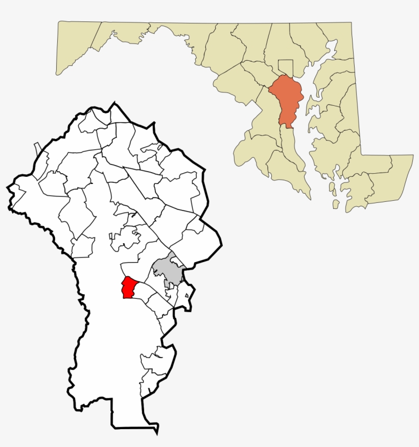 Census Designated Places Map Maryland - 1200x1200 PNG Download - PNGkit