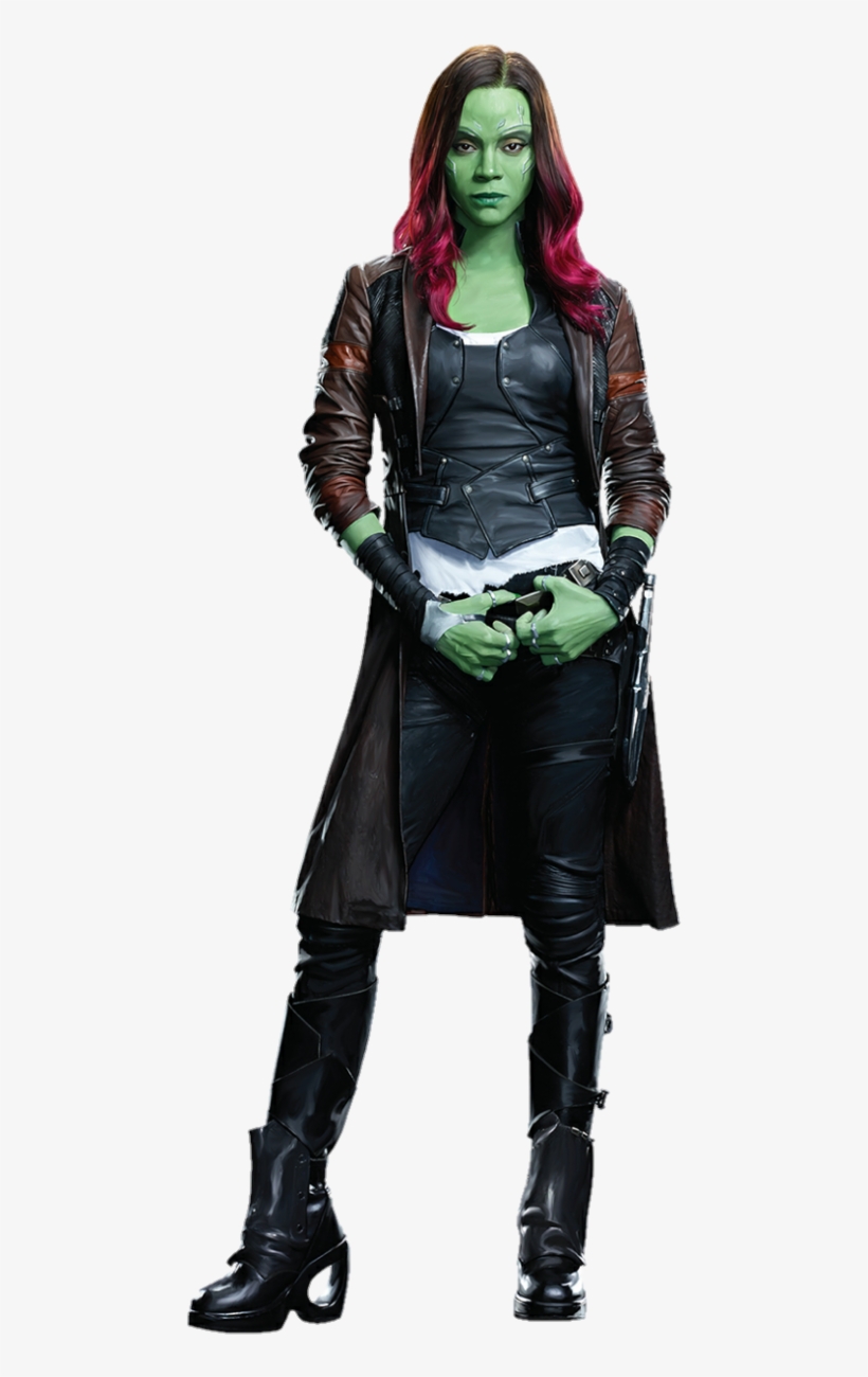 Gamora - Gamora Infinity War Costume - 601x1327 PNG Download - PNGkit