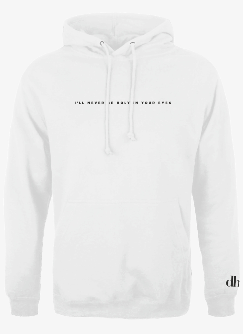 'holy' White Hoodie - Hoodie - 1000x1200 PNG Download - PNGkit
