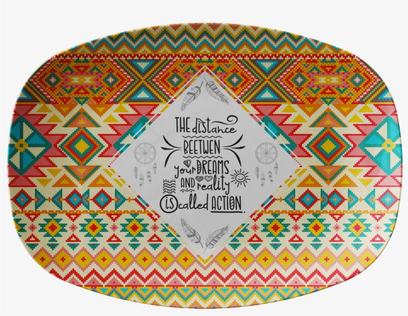 Download Transparent Aztec Inspired 10 X 14" Serving Platter - Aztecs - PNGkit