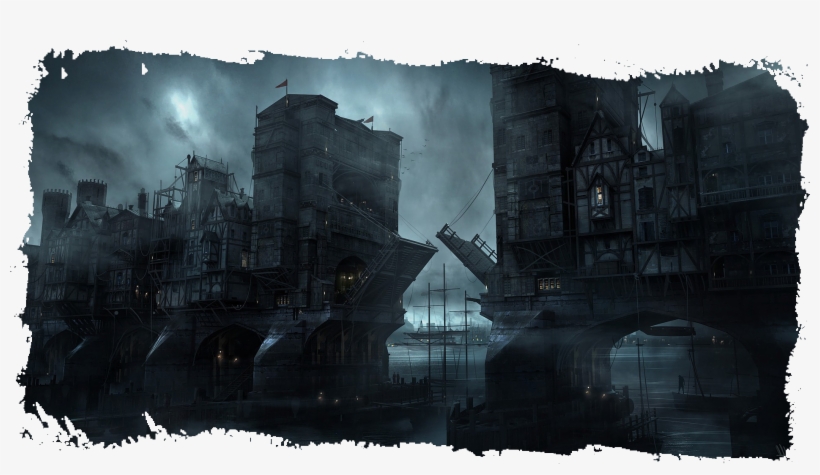 Escape From Riverguard Keep - Thief City Concept Art - 1900x1006 PNG ...