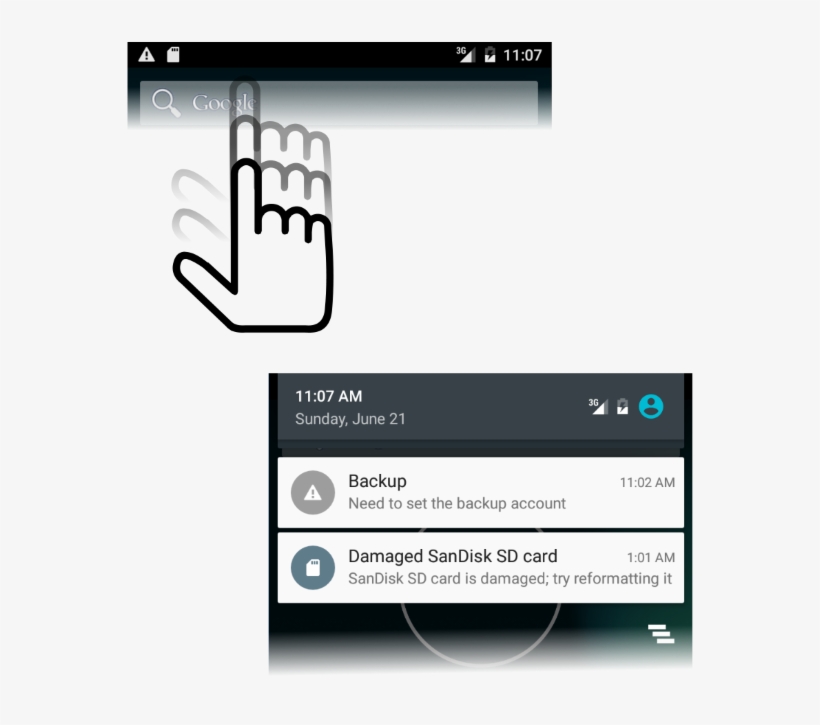 Android Notification Bar Png Library - Android - 620x689 PNG Download ...