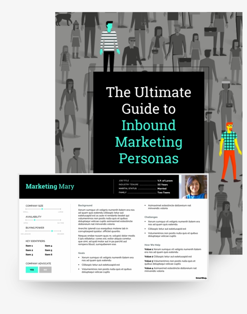 Inbound Marketing Personas Guide - Fifty Shades Of Marketing: Whip Your Business Into - 888x1086 ...