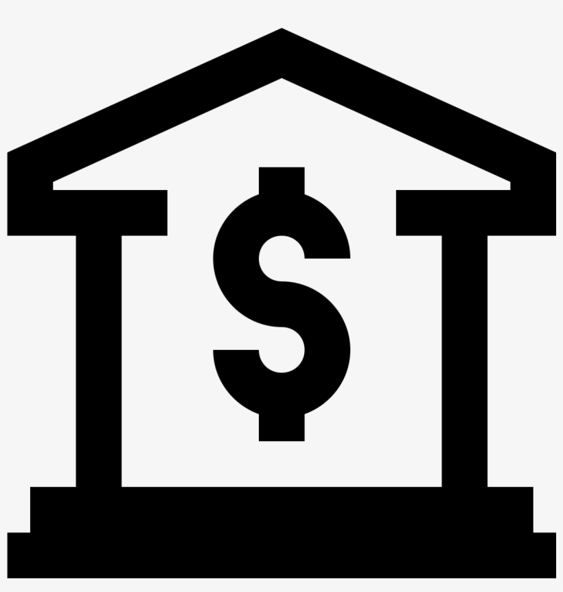 Bank Building Icon - Banca Icon - 1600x1600 PNG Download - PNGkit