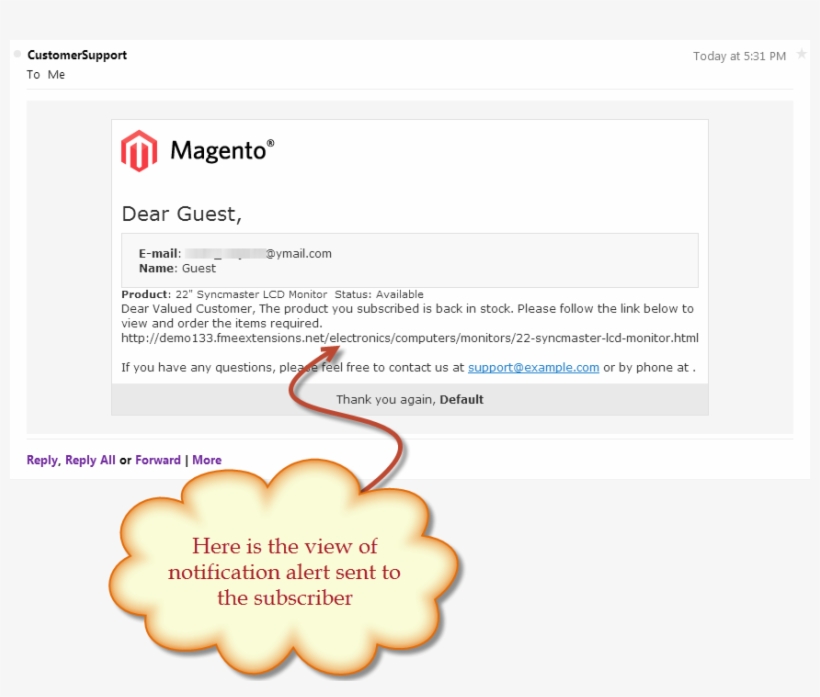 Out Of Stock Notification - Out Of Stock Notification Email - 870x698 ...