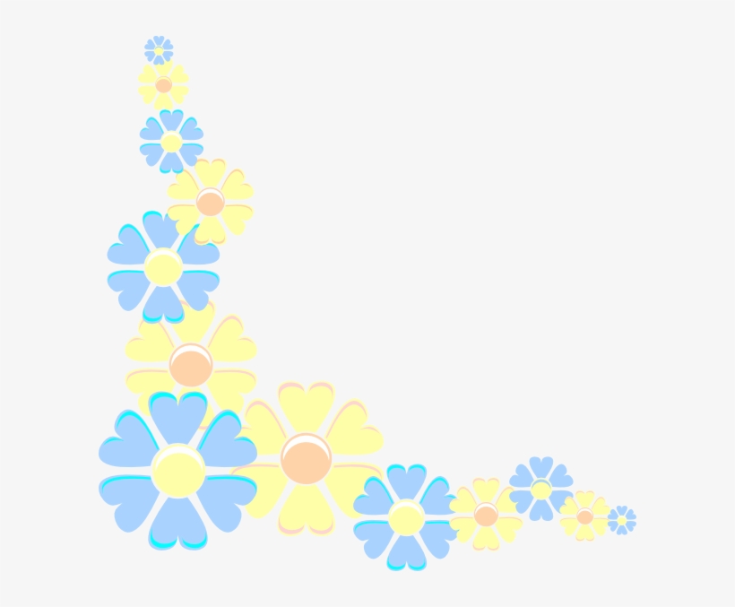 Corak Frame Bunga - 600x597 PNG Download - PNGkit