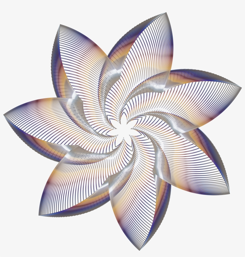 This Free Icons Png Design Of Prismatic Flower Line - 2287x2288 PNG ...