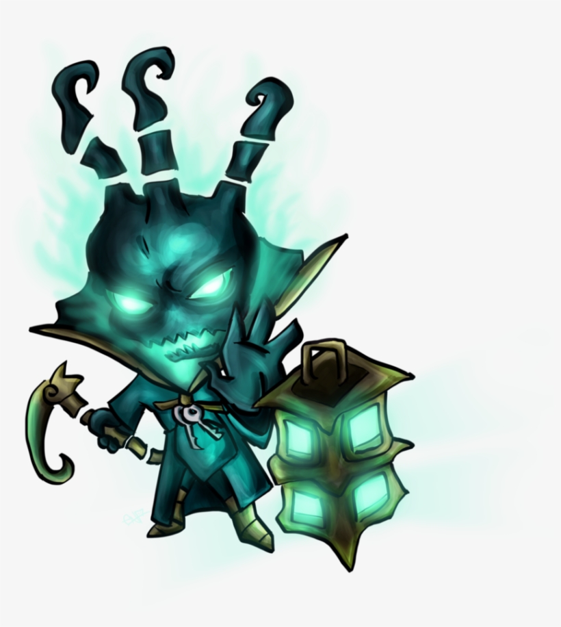 Thresh Png - Chibi League Of Legends Thresh - 868x920 PNG Download - PNGkit