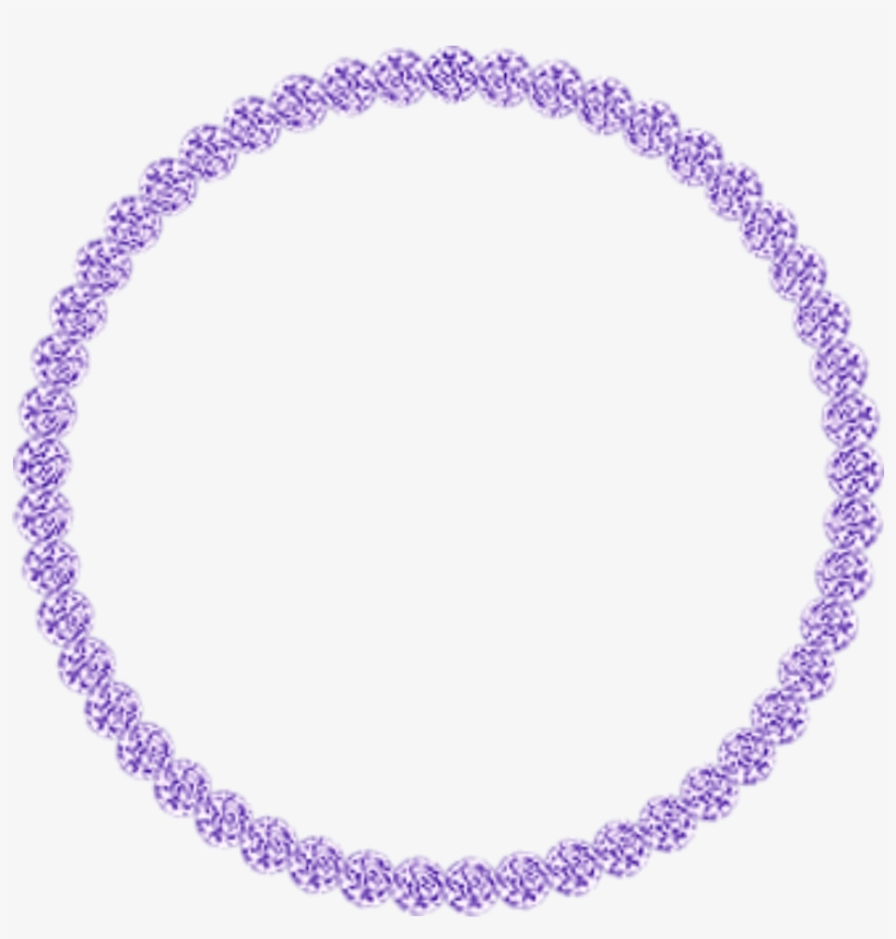 Mq Purple Round Frame Frames Border Borders - Big Dot Of Happiness ...