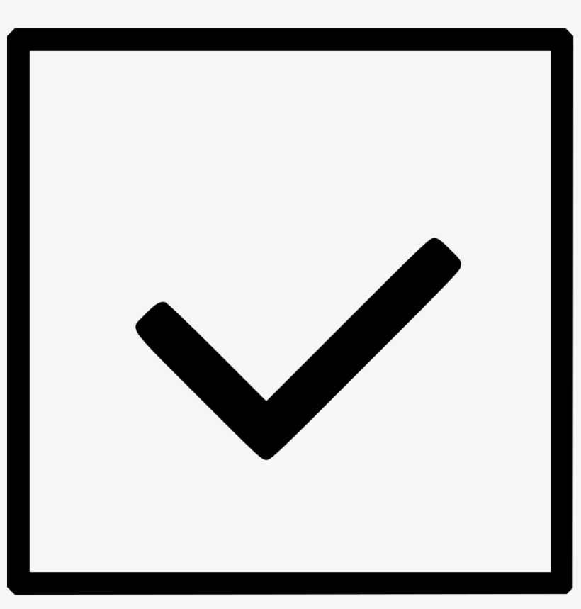 Checkmark Done Check Finish Comments - Icon - 981x980 PNG Download - PNGkit