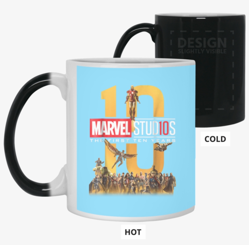 Marvel Studios First Ten Years Full Cast Graphic Color - Heat Sensitive ...