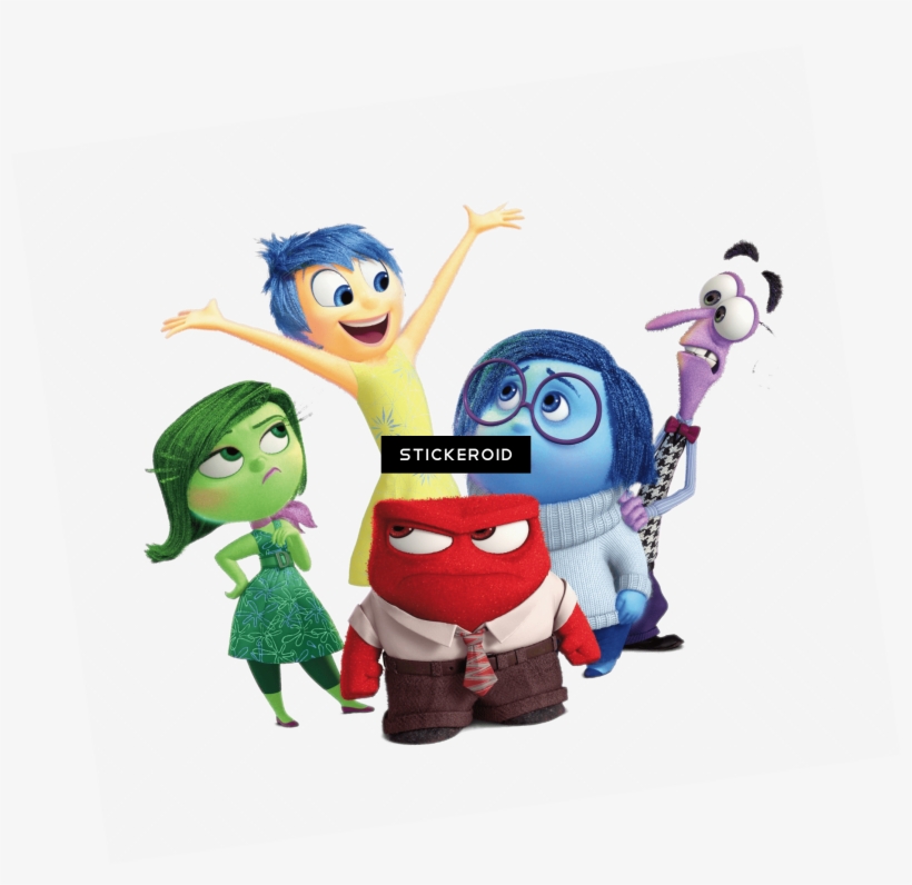 Inside Out Characters - Emotions' Survival Guide [book] - 2140x1975 PNG ...