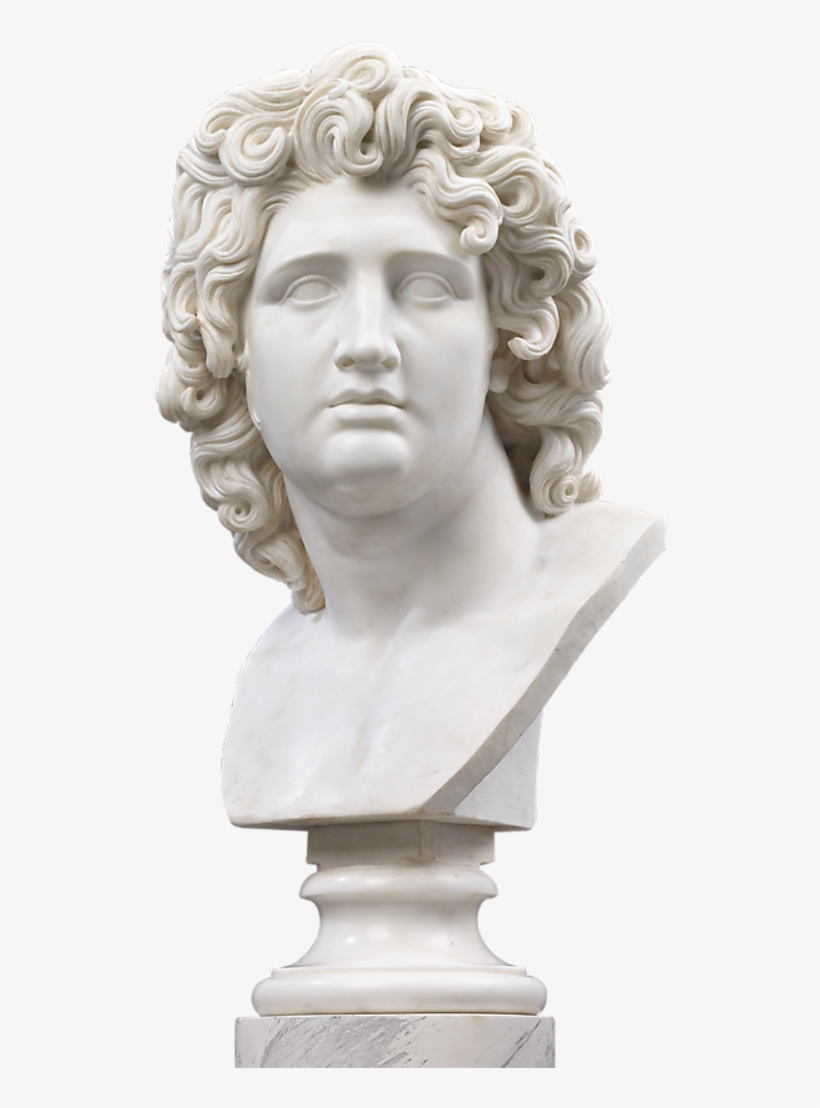 Bust Of Alexander The Great - Alexander The Great Bust - 864x1080 PNG ...