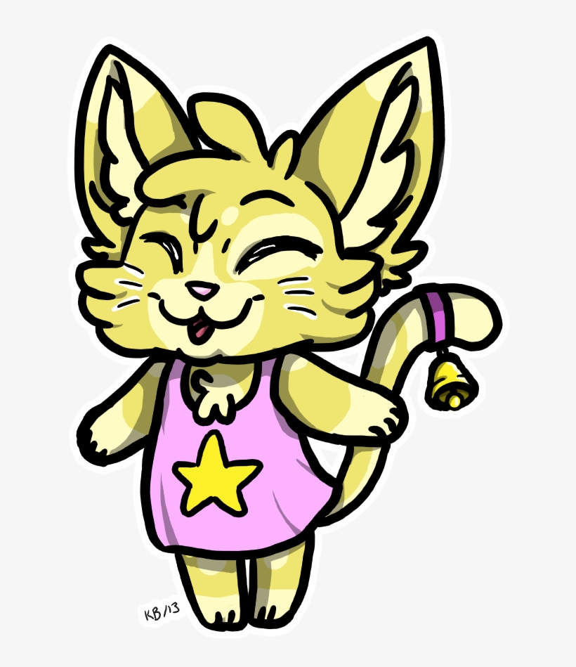 Cute Little Kitty Girl - Cartoon - 958x982 PNG Download - PNGkit