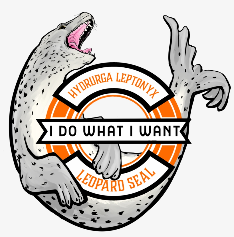 Download Transparent Leopard Seal Sticker Design - PNGkit