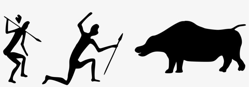 Bushman Painting Big Image Png - Cave Drawings Clip Art - 2400x724 PNG ...