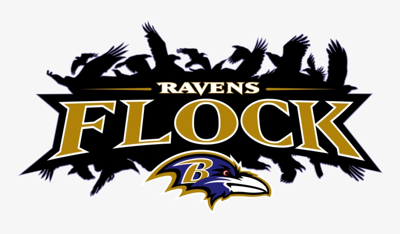 Ravens Flock - We Are The Flock Ravens - 824x464 PNG Download - PNGkit
