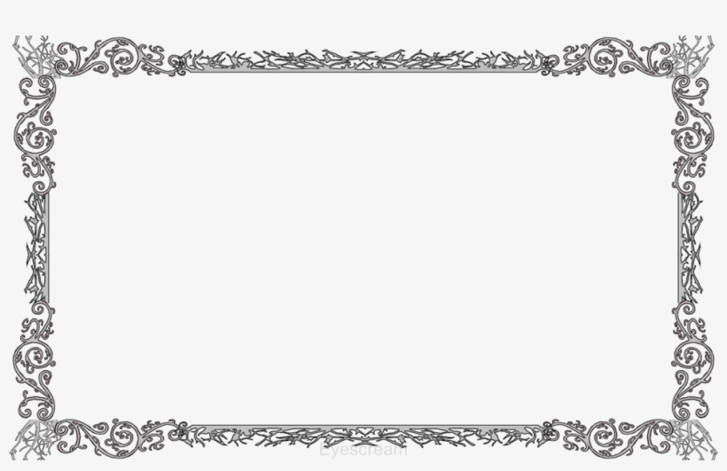 Border Vector Gothic - Gothic Frame Png - 980x587 PNG Download - PNGkit