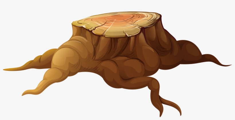 Tree Stump Cartoon Png - 5165x2551 PNG Download - PNGkit