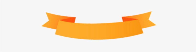Orange Ribbon Ribbons Textbox Text Ribbonstickers Lab - Illustration ...