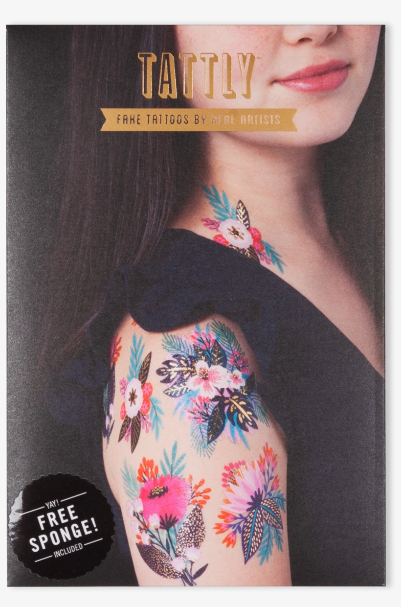 Download Transparent Tattly Brilliant Blooms Set Jess Phoenix-6 V ...