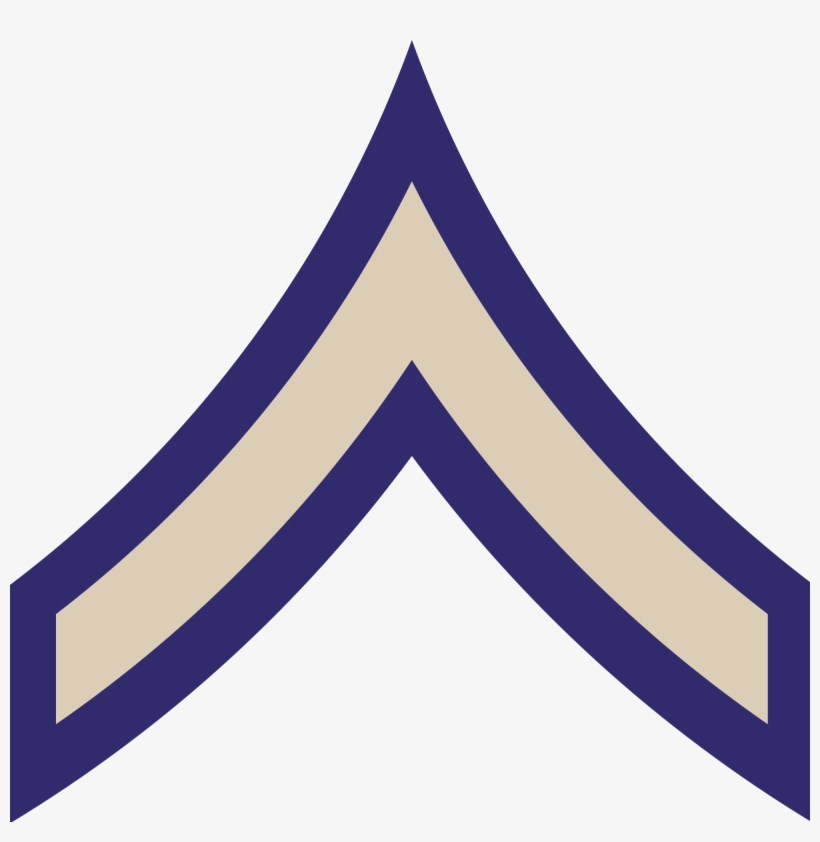 Military Svg Ww2 - Army Private Rank Png - 2000x1957 PNG Download - PNGkit