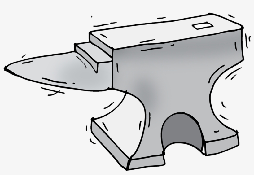 Anvil - Sketch - 1000x1000 PNG Download - PNGkit