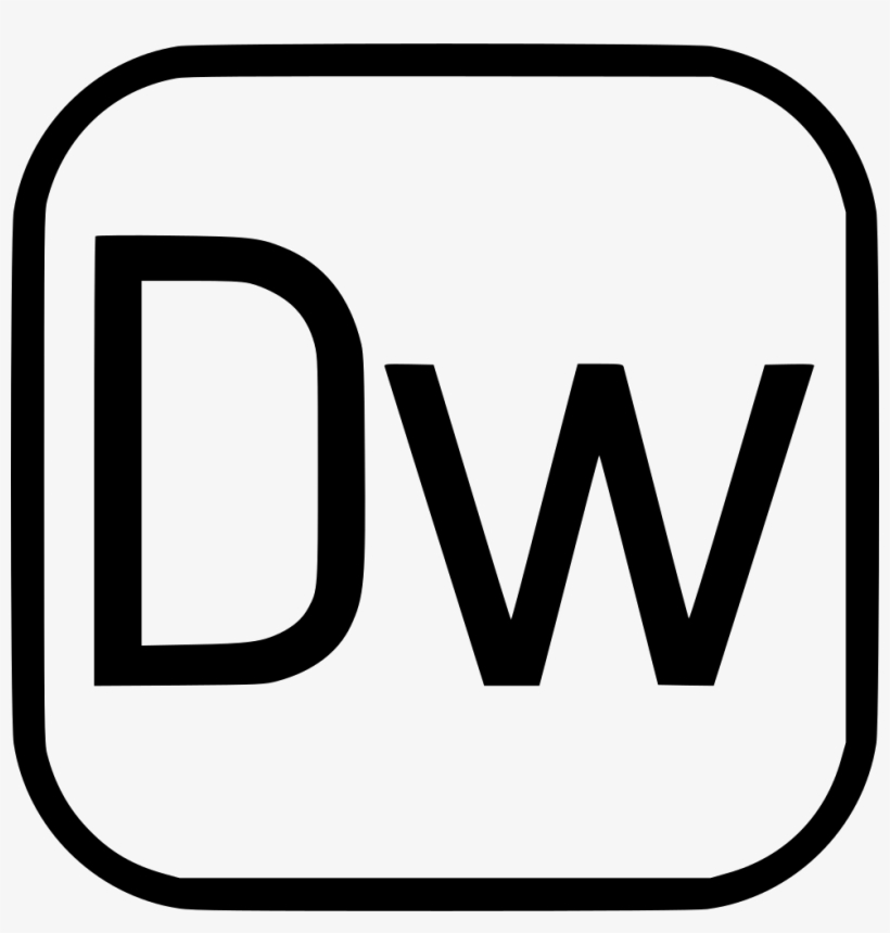 Png File Svg - Dreamweaver Icon Vector - 980x980 PNG Download - PNGkit