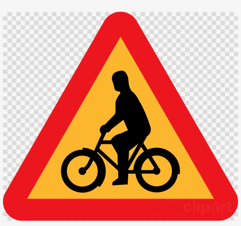 Bicycle Sign Clipart Bicycle Signs Traffic Sign - Cyclist Sign ...