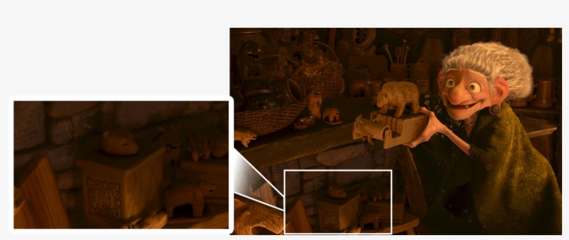 Brave Joe Ranft Tribute - Witch In Brave - 1000x374 PNG Download - PNGkit