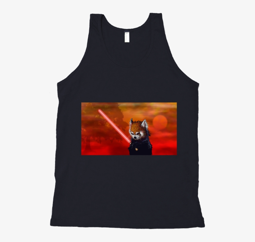 Red Panda, Black Shadow Tank Top - Red Panda - 852x762 PNG Download ...