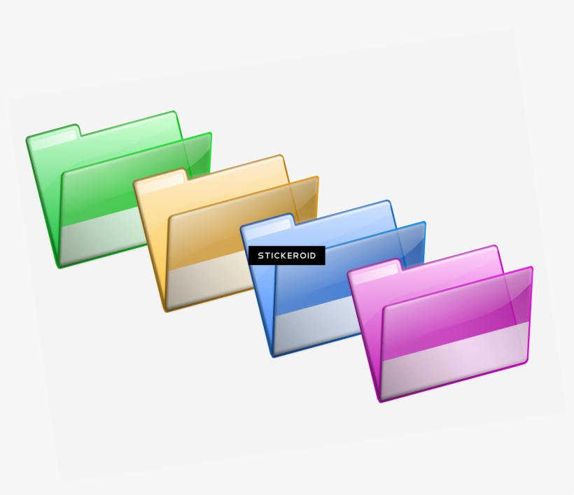 Colorful Folder - Graphic Design - 2629x2142 PNG Download - PNGkit