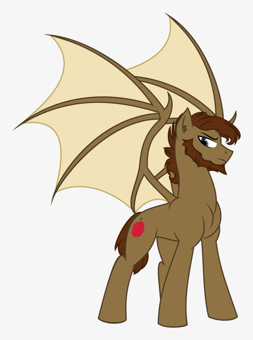 Up1ter, Bat Pony, Bat Pony Oc, Beard, Facial Hair, - My Little Pony Male Hair Png - 741x1024 PNG ...